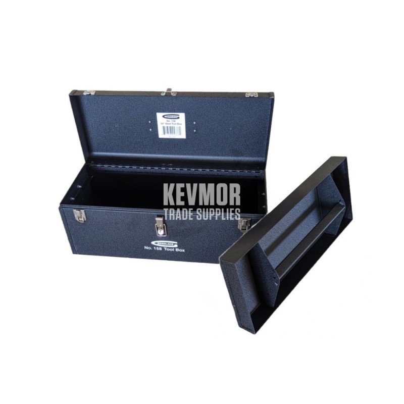 24" Beno Heavy Duty Steel Tool Box No.158 | Kevmor Trade Supplies