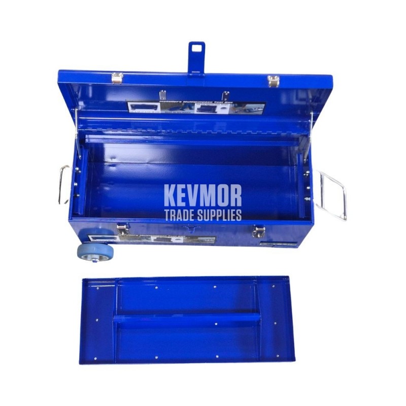 Traxx Pink Tool Box with Wheels and Seaming Tray | Kevmor Trade Supplies