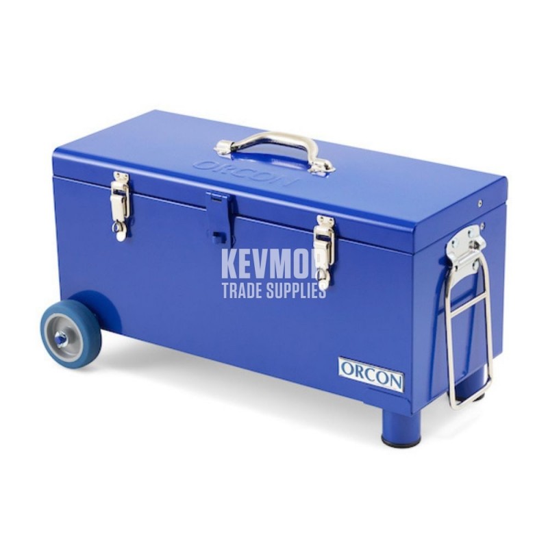 Traxx Pink Tool Box with Wheels and Seaming Tray | Kevmor Trade Supplies