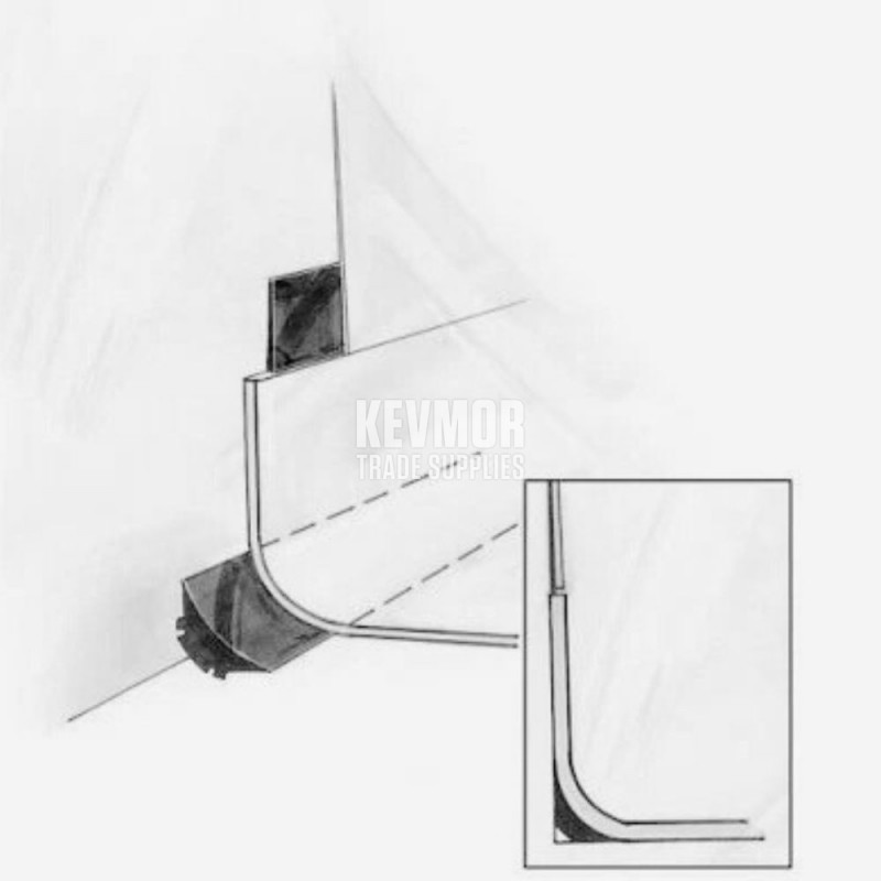 Wedge Fillet 0.75mm Black | Kevmor Flooring Specialist