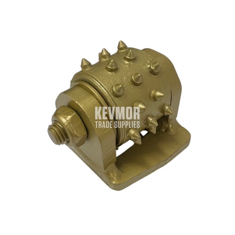 Bush Hammer Roller 30 Single Light Gold | Kevmor Trade Supplies