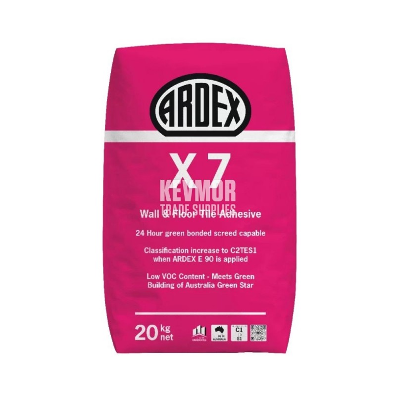 Ardex X7 Wall and Floor Tile Adhesive | Kevmor Trade Supplies