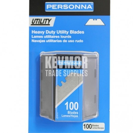 Personna 2 Notch Utility Blade - 100 pack Safety Dispenser