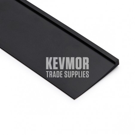 Carpet/Vinyl Transition/Reducer Ramp PVC 2mm Black | Kevmor Flooring
